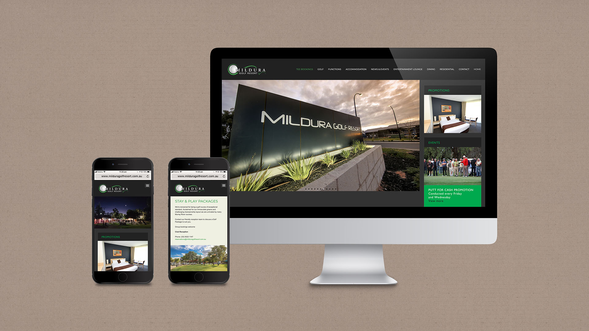 Saunders Design - Websites